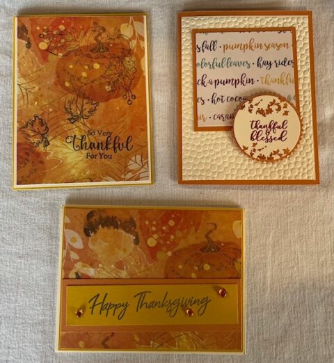 Thanksgiving Greeting Cards Workshop - Big Stone Gap