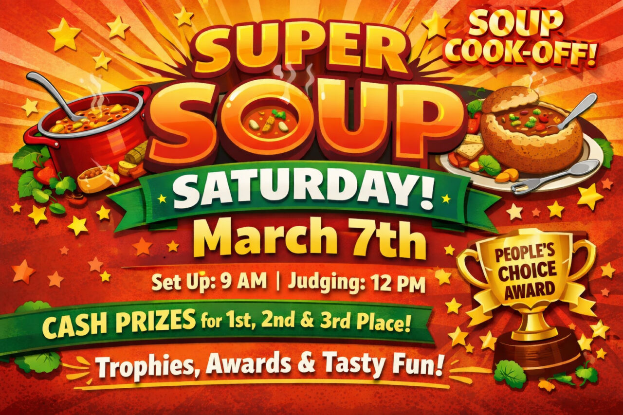 Super Soup Saturday - Soup Cook-Off- BSG Visitor Center - Big Stone Gap